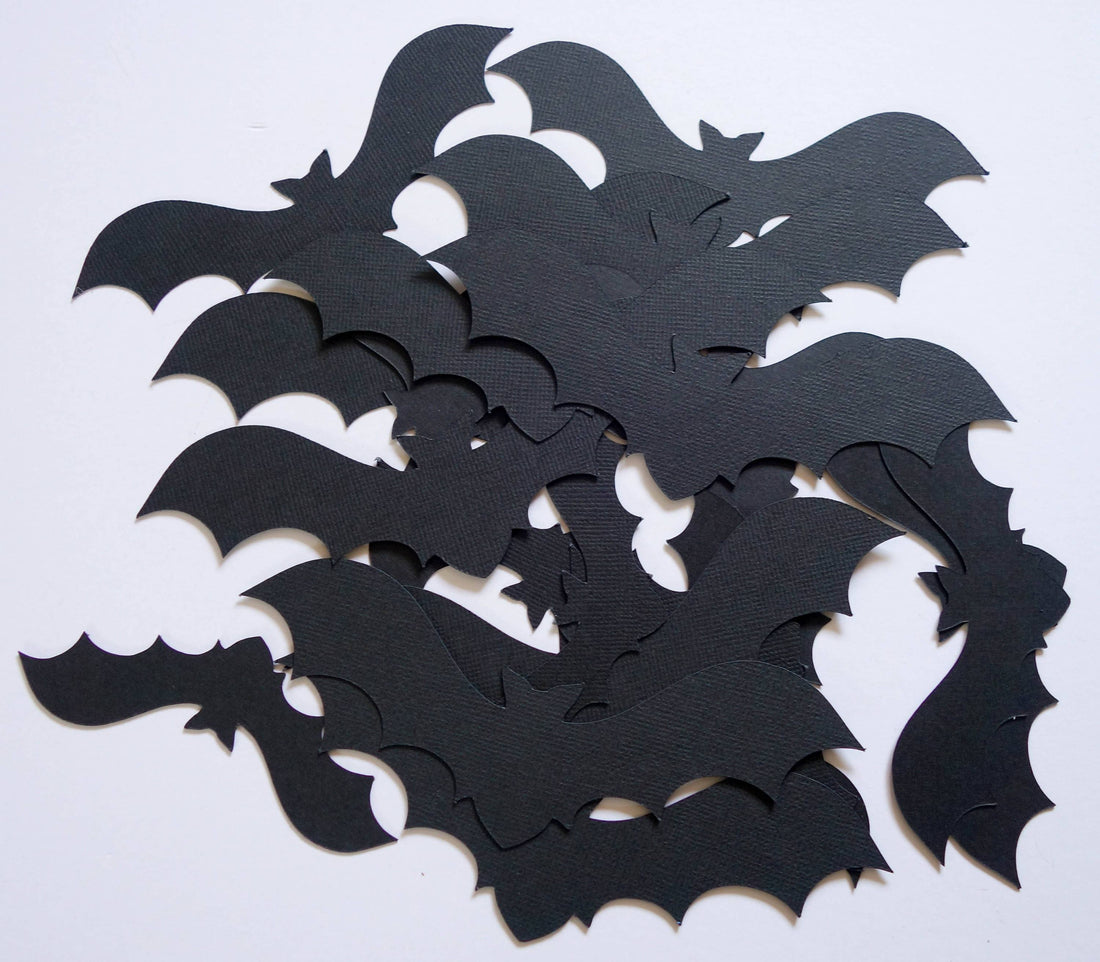 Halloween Paper Hanging or Wall Bats - Halloween Decorations – E&L ...