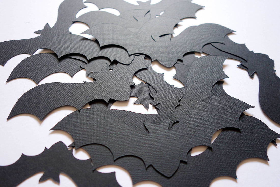 Halloween Paper Hanging or Wall Bats - Halloween Decorations – E&L ...